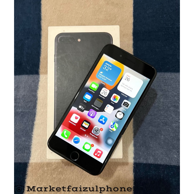 Jual iPhone 7Plus 7+ 7P 32GB/128GB/256GB Fulset 100% Original Ex Internasional Handphone Second ...