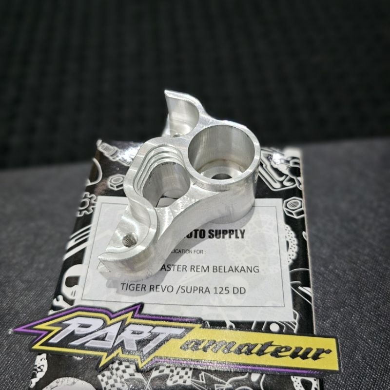 Jual Breket master cnc supra dd tiger dudukan master rem belakang cnc ...