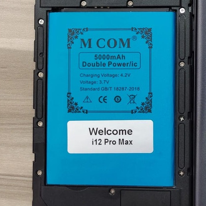 Jual Battery Batre Batere Baterai Double Power Mcom Welcome i12 Pro Max | Shopee Indonesia