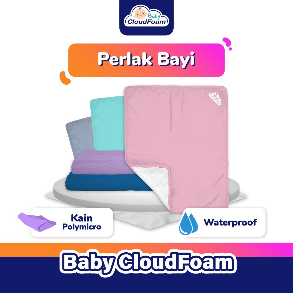Jual Baby Cloudfoam Matras Perlak Bayi Waterproof | Shopee Indonesia
