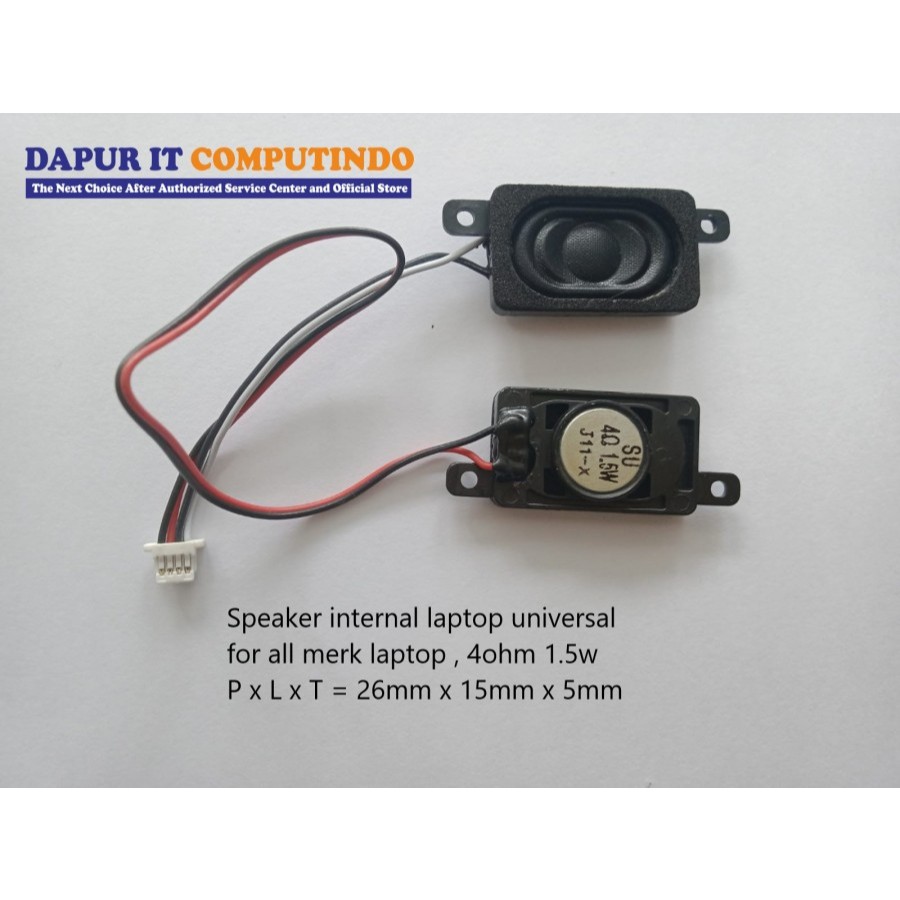 Jual Speaker Universal Internal laptop notebook netbook for all merk ...