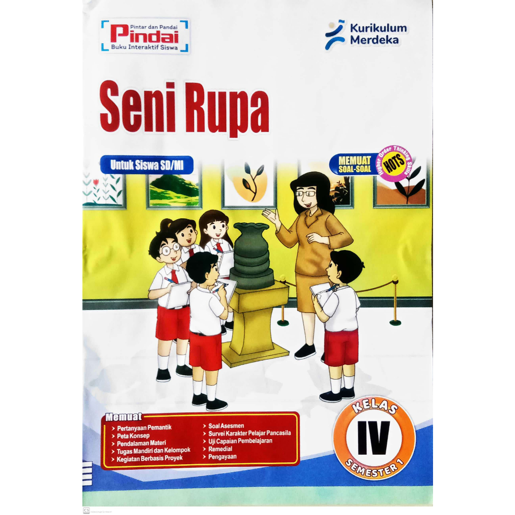 Jual Buku LKS Seni Rupa kurikulum Merdeka Kelas 4 SD/MI Semester 1 | Shopee Indonesia