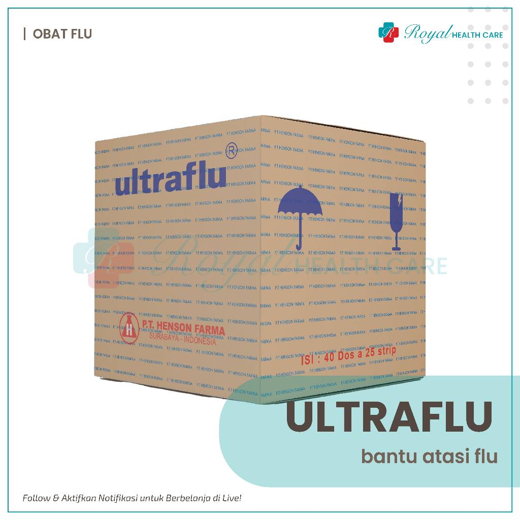 Jual ULTRAFLU ISI 4.000 Tablet (Karton) | Shopee Indonesia