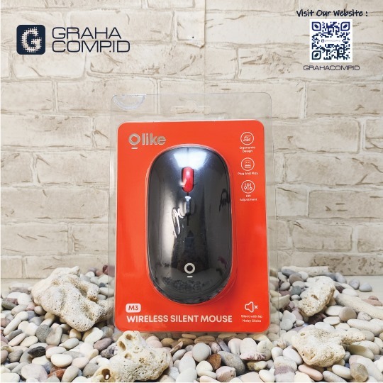 Jual Olike M3 Mouse Wireless Silent Click | ORIGINAL | Shopee Indonesia