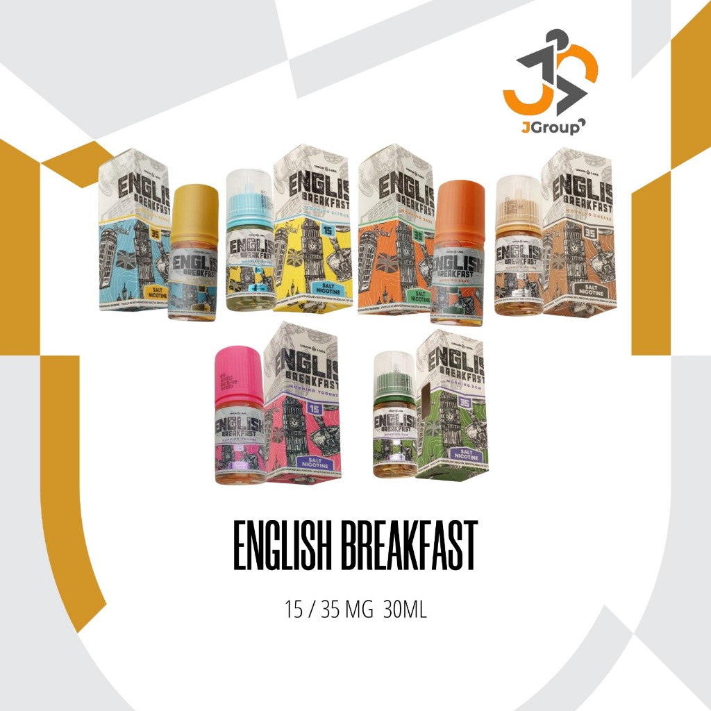 Jual ENGLISH BREAKFAST SALT NIC SERIES 30ML BY UNION LABS E-LIQUID ...