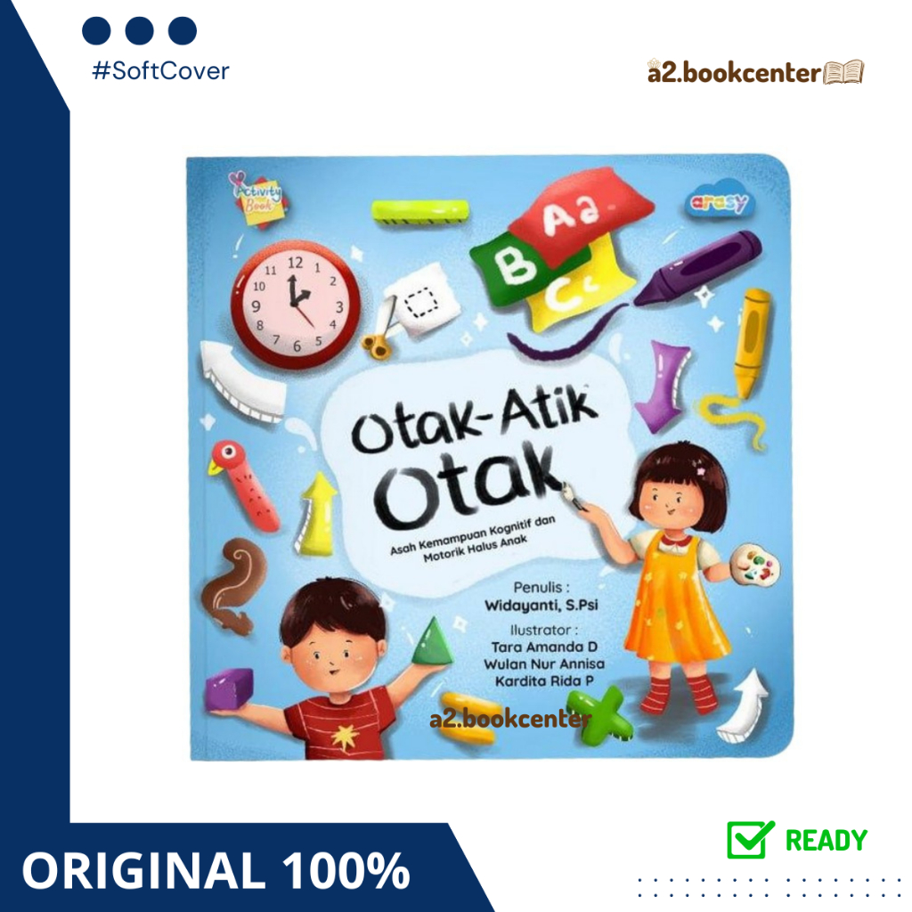 Jual [ABC] READY Arasy - Otak Atik Otak Activity Book - Buku Aktivitas ...