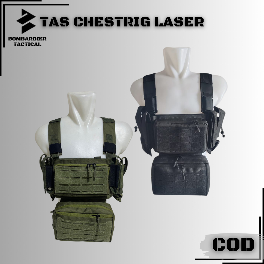 Jual Chest Rig Taktis KRAKEN I Tas Dada Mini Chestrig Modular Hijau Tas ...
