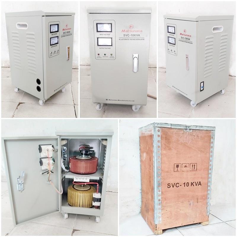 Jual STAVOLT SVC 10 KVA MATSUNAGA / STABILIZER 10KVA / STAVOL 10000 ...