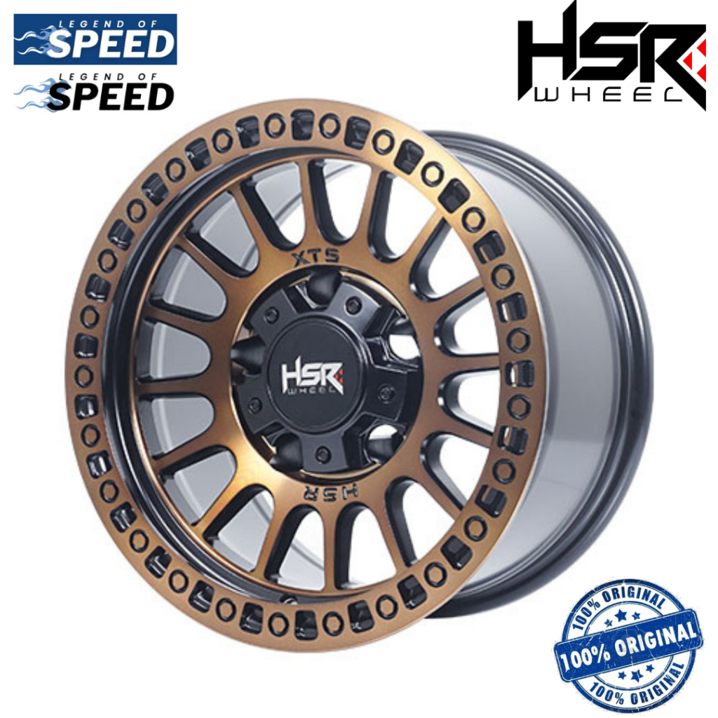 Jual Velg Racing HSR Model Offroad Ring 15 Hole 5x139,7 (Escudo, Jimny ...