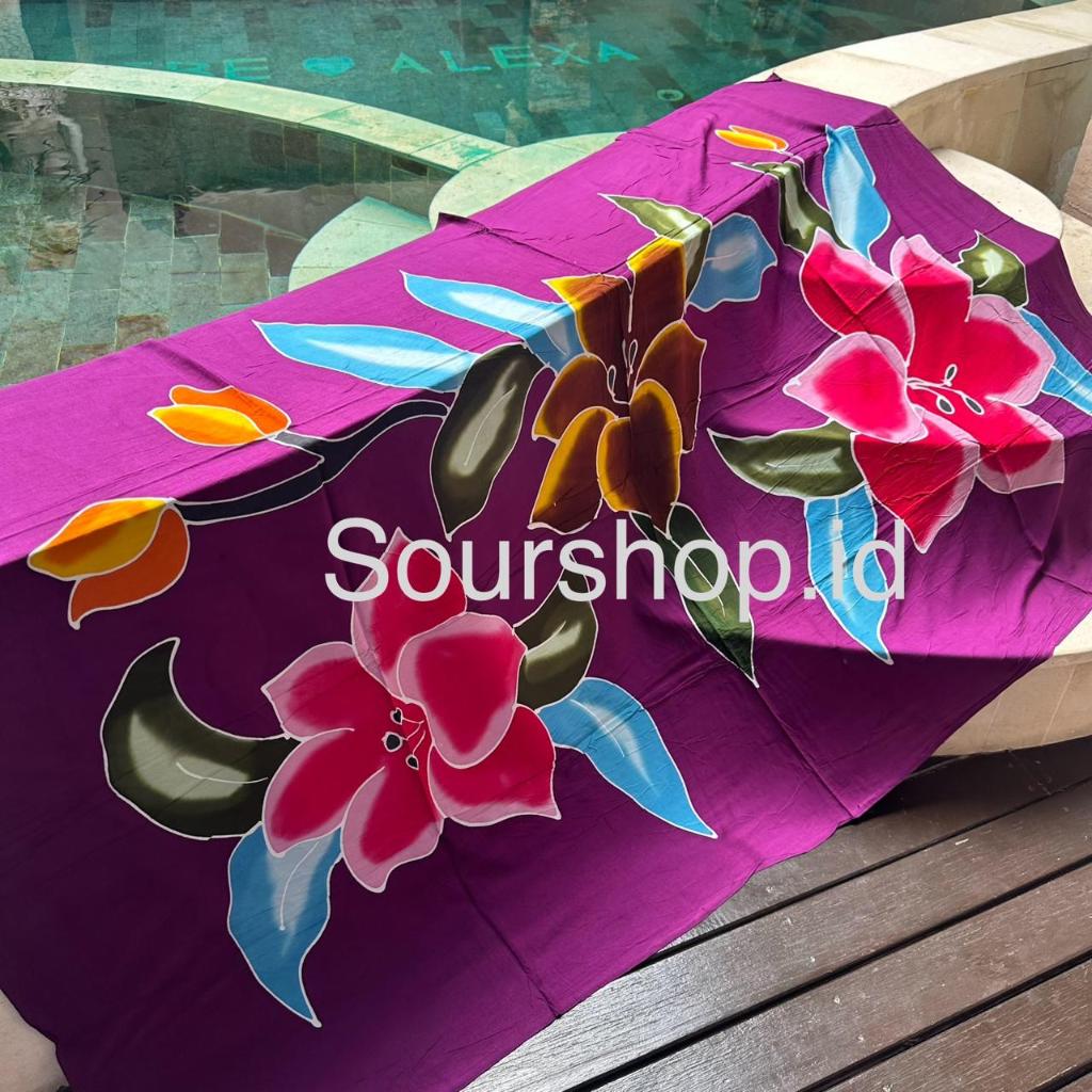 Jual Kain Pantai Bali Jumbo Premium 2 meter Part B | Kain Pantai Lukis Tebal Asli 200x123cm ...