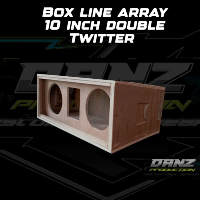 Jual box line array 10 inch double mentahan box speaker | Shopee Indonesia