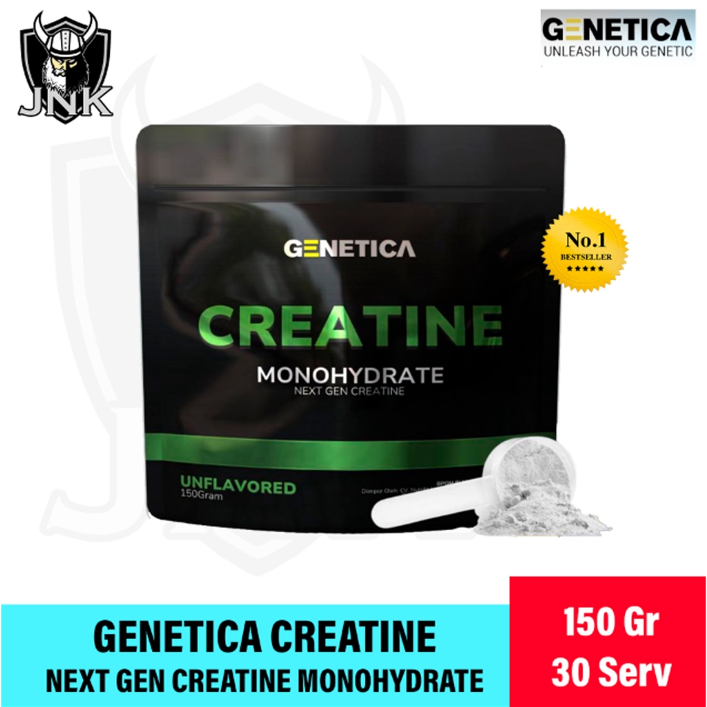 Jual Genetica Creatine Monohydrate 150 Gr 30 Serv | Tingkatin ATP Power ...