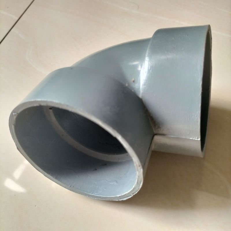 Jual KNEE KNIE PIPA PVC 2.5 in Knee Knie Pipa PVC 2.5" Sambungan L ...