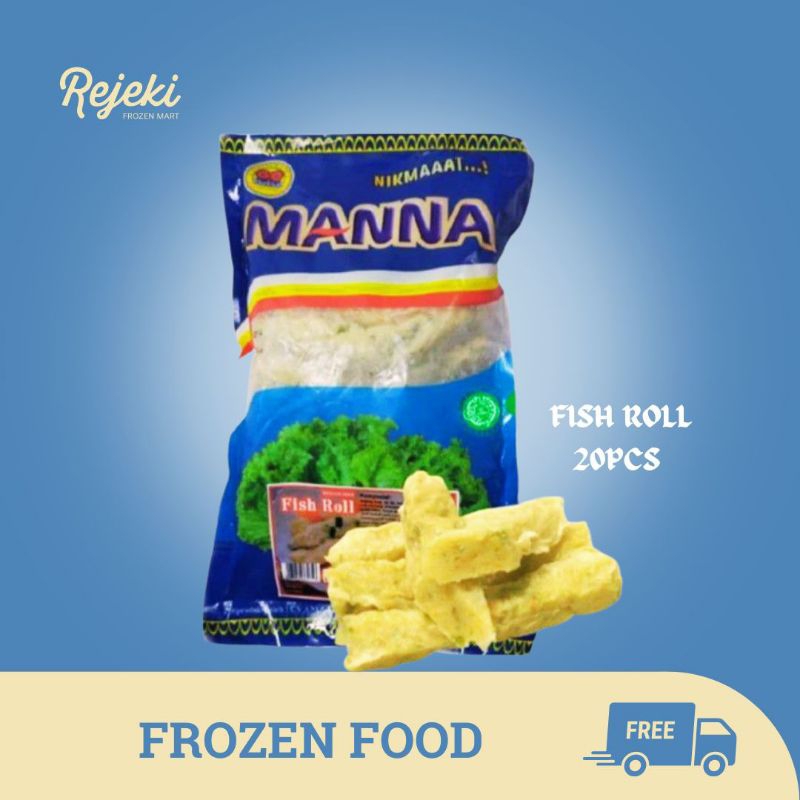 Jual Go Manna Fish Roll 500gr - Rejeki Frozen Mart | Shopee Indonesia