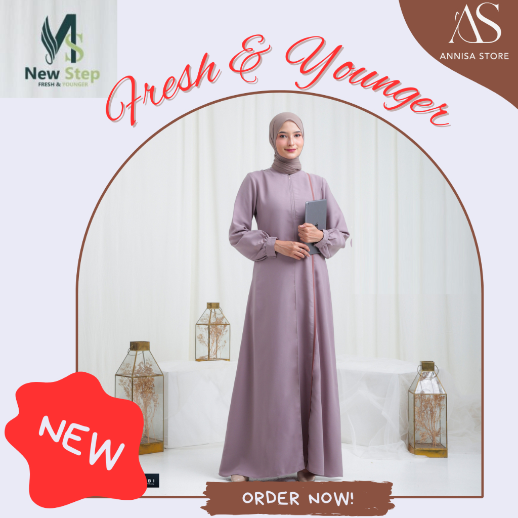 Jual BAJU CANTIK GAMIS REMAJA NEW STEP SPONSOR BY LUBI RASYA DRESS ...