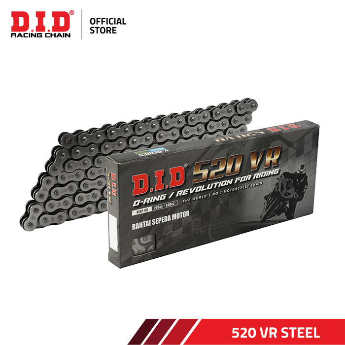 Jual Drive Chain / Rantai Motor DID 520 VR (Steel) | Shopee Indonesia