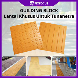 Jual Guiding Block Blind Road Sidewalk Lantai Ubin Karet Jalur Penunjuk ...