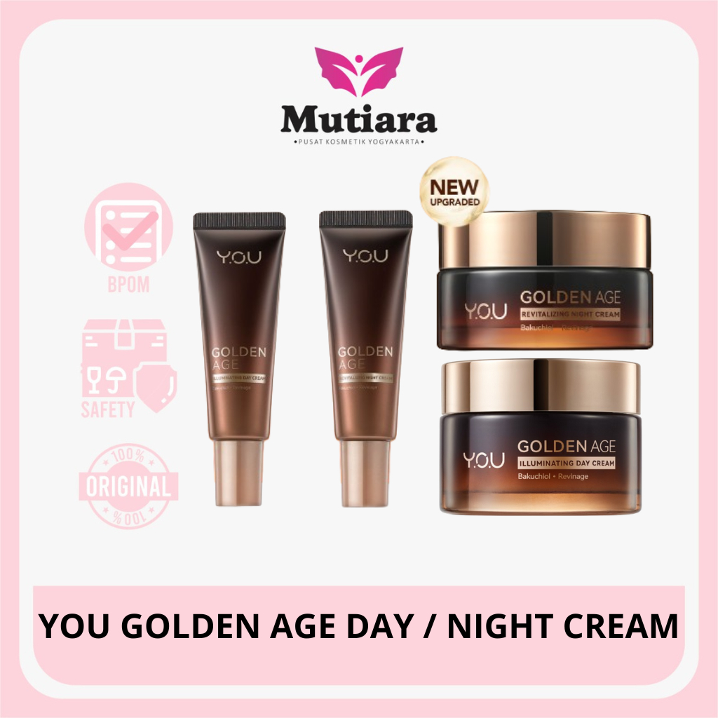 Jual YOU GOLDEN AGE DAY / NIGHT CREAM | Shopee Indonesia