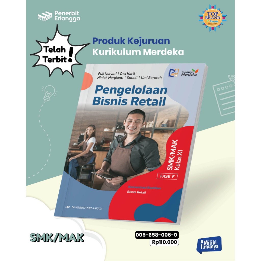 Jual Pengelolaan Bisnis Ritel SMK/MAK Kelas XI Fase F | Shopee Indonesia