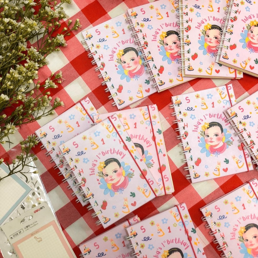 Jual Notebook A6 Custom | Isi 75 Lembar | Notebook Custom | Notebook ...