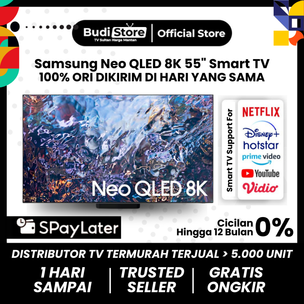 Jual SAMSUNG Neo QLED 8K QN700A Smart TV QA55QN700AKXXD 55 inch Qled 8K ...