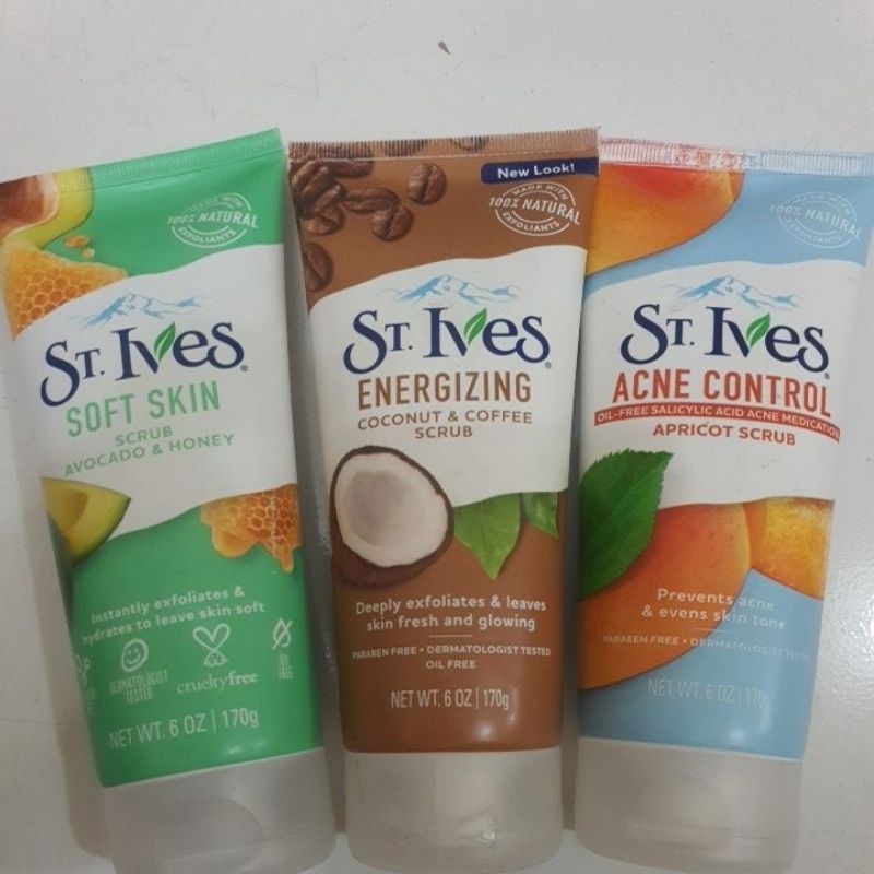 Jual ST. ives face scrub coconut & coffee 170ml | Shopee Indonesia