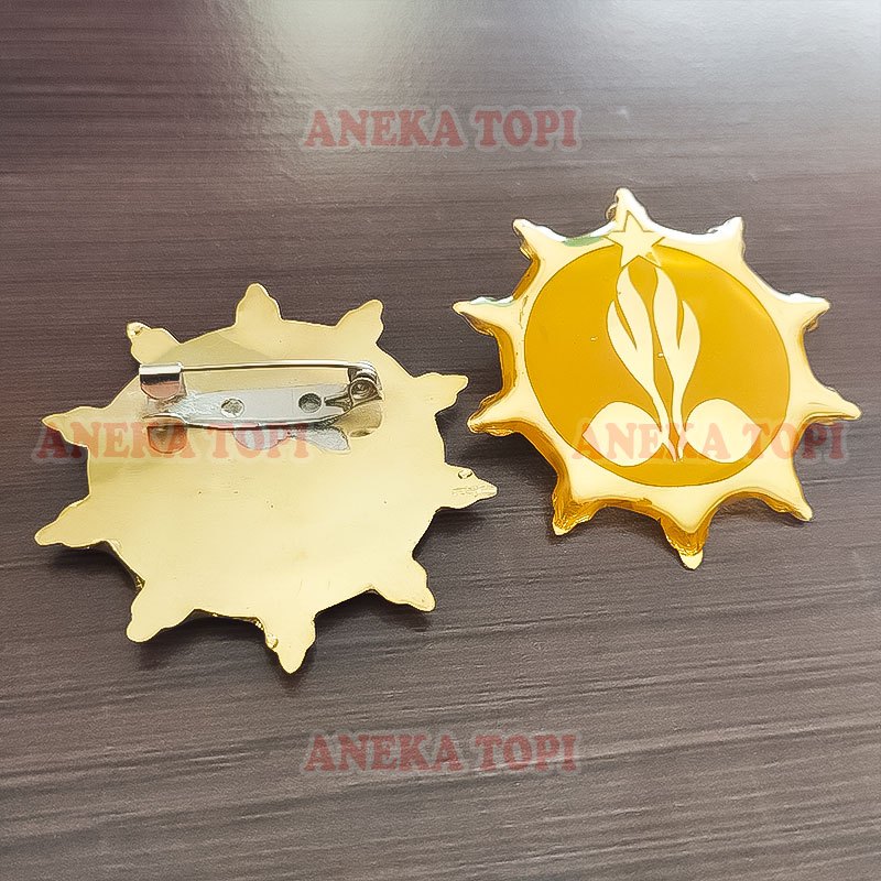 Jual Pin Pramuka Dewan Kerja Nasional Warna Kuning Pin Tanda Jabatan ...