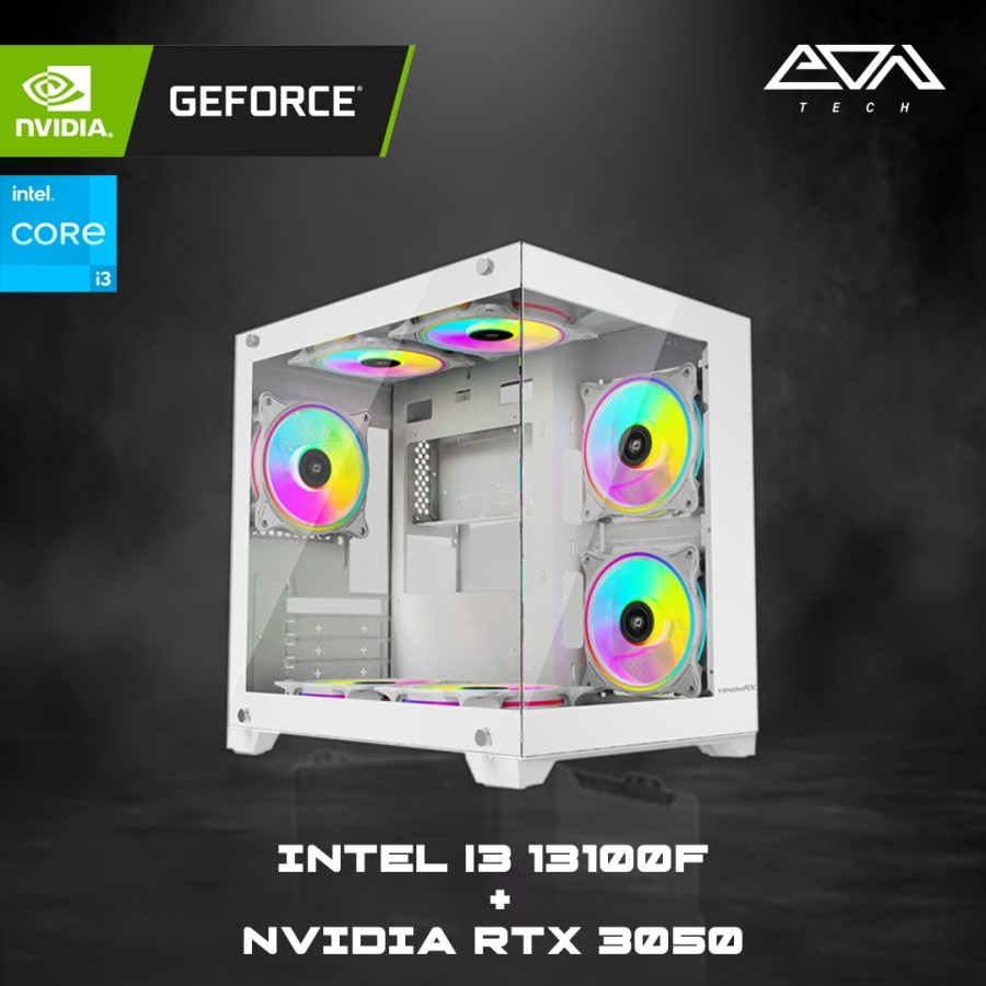 Jual PC Gaming Komputer Rakitan Gen13| Intel i3 13100F |RTX 3050 6GB ...