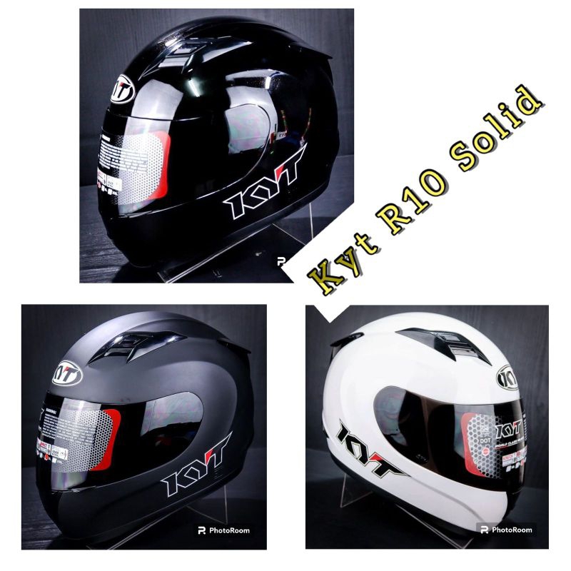 Jual KYT R10 SOLID 100% ORIGINAL | Shopee Indonesia