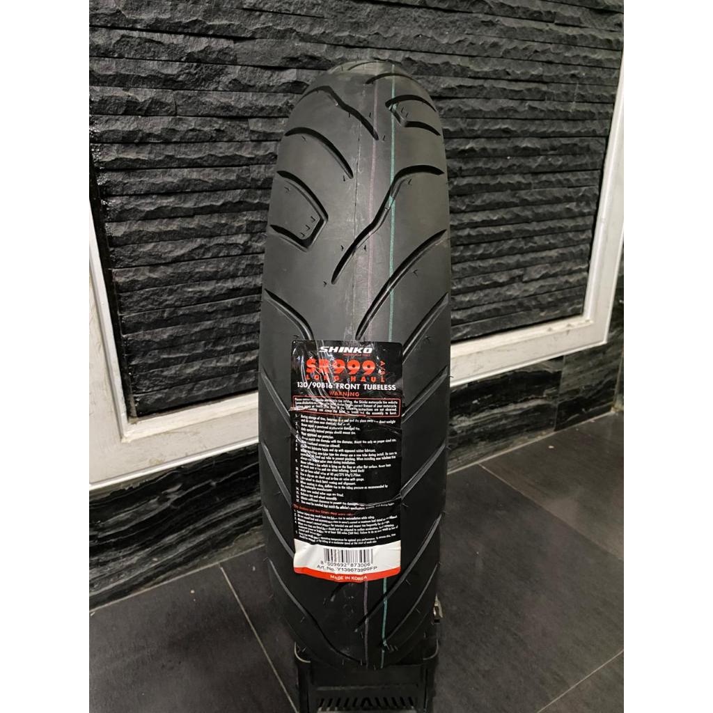 Jual BAN HARLEY SHINKO SR999 130/90 - R16 FRONT BLACKWALL | Shopee Indonesia