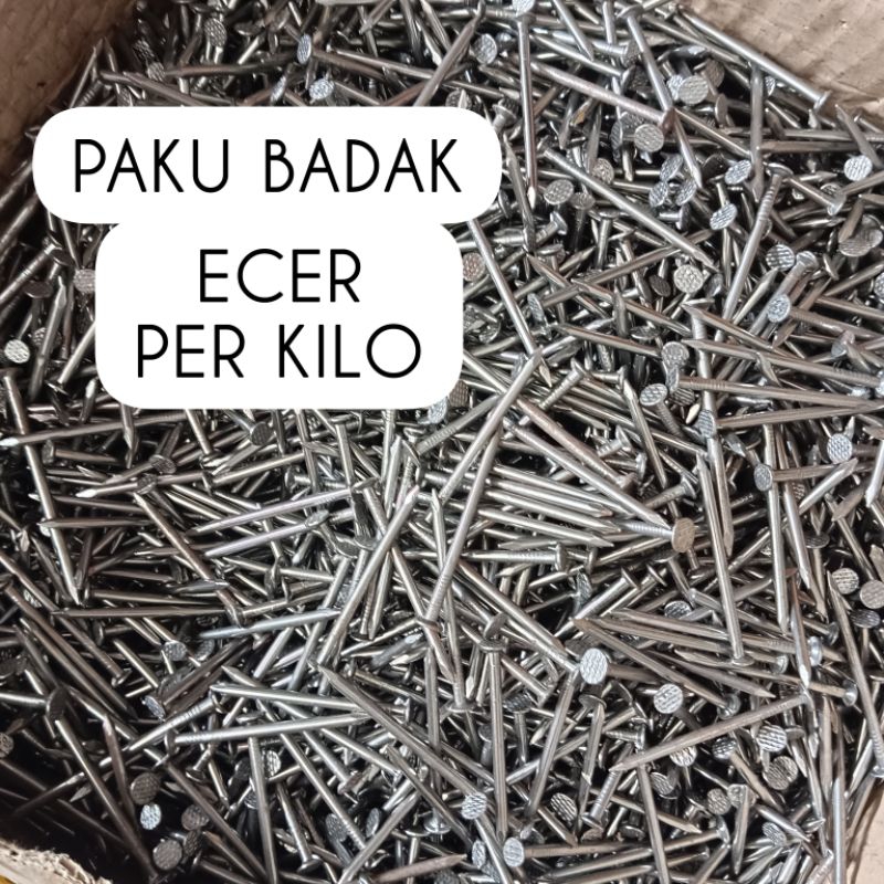 Jual [PER KILO] PAKU BESI / PAKU KAYU BADAK 1/1,5/2/2,5/3/4/5 INCH ...