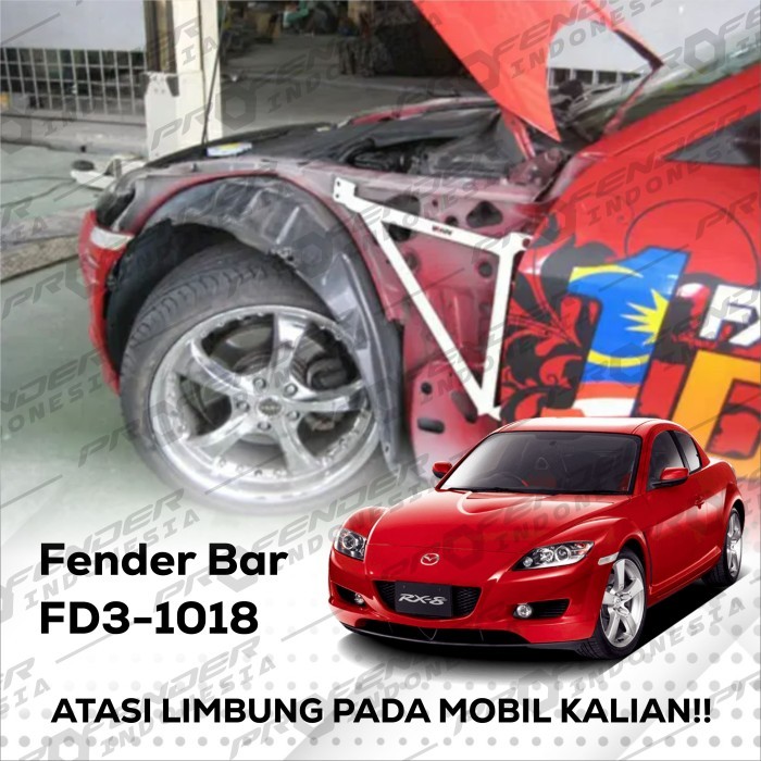 Jual ULTRA RACING - Fender (3points) - FD3-1018 - Mazda RX8 RX-8 ...