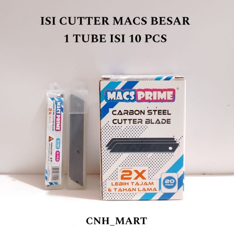 Jual Isi Cutter MACS 1 Tube Isi 10 Pcs | Shopee Indonesia