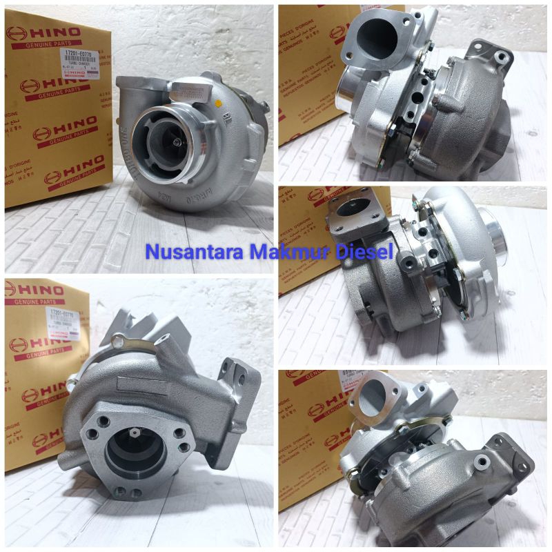 Jual TURBO CHARGER TURBO CAS HT130 130 HT HINO DUTRO EURO 4 17201 E0770 ...