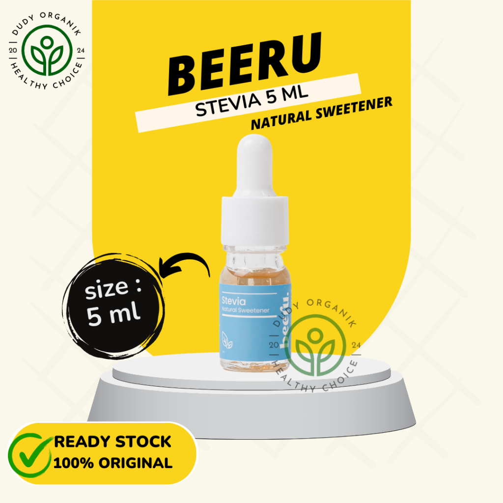 Jual Beeru Stevia Cair Natural Sweetener - 5mL Pemanis Alami Tanpa ...