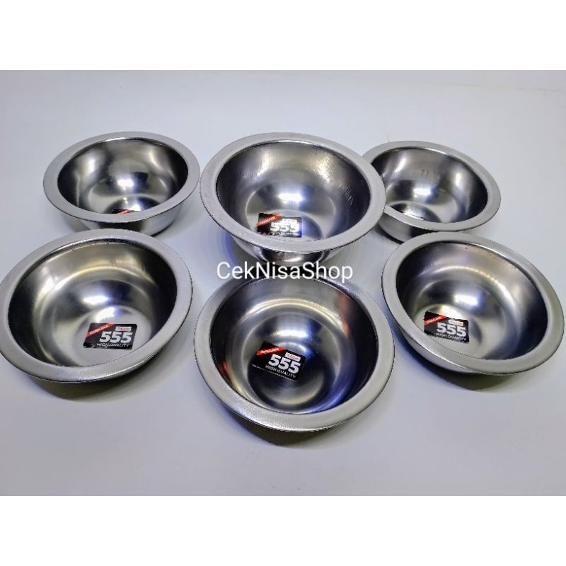 Jual Kobokan Stainless steel 555 / Mangkok stainless / baskom stainless ...
