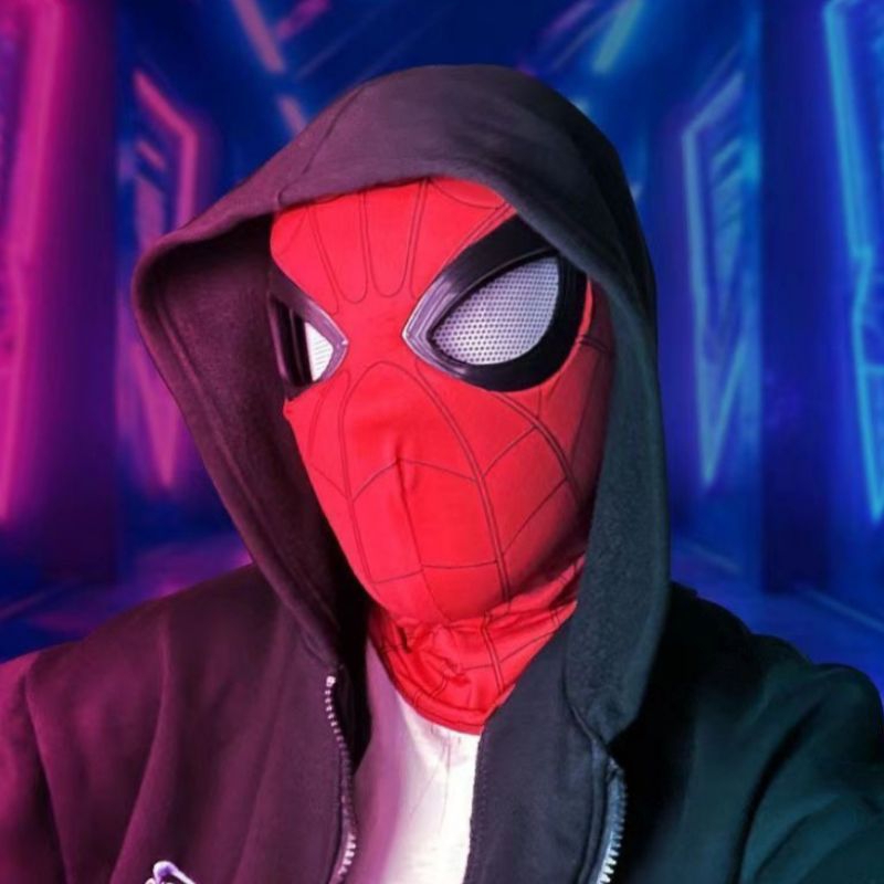 Jual Mainan Cosplay Topeng Superhero karakter Spiderman (Mata bisa ...
