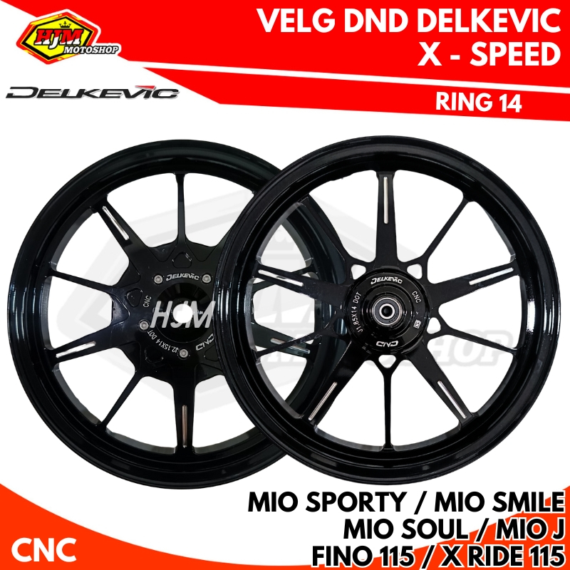 Jual Velg Racing DELKEVIC DND X-Speed P-10 Mio Lama / Mio Sporty / Mio ...
