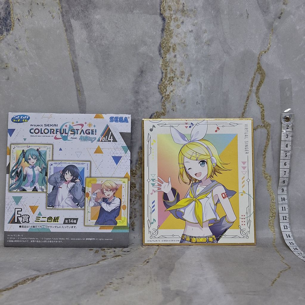 Jual Project Sekai Colorful Stage Kagamine Rin Shikishi Sega F Prize ...