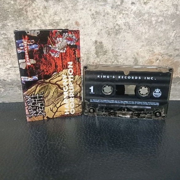 Jual Cassette Tape Napalm Death - VGC Indo Pressing Cassette Death ...