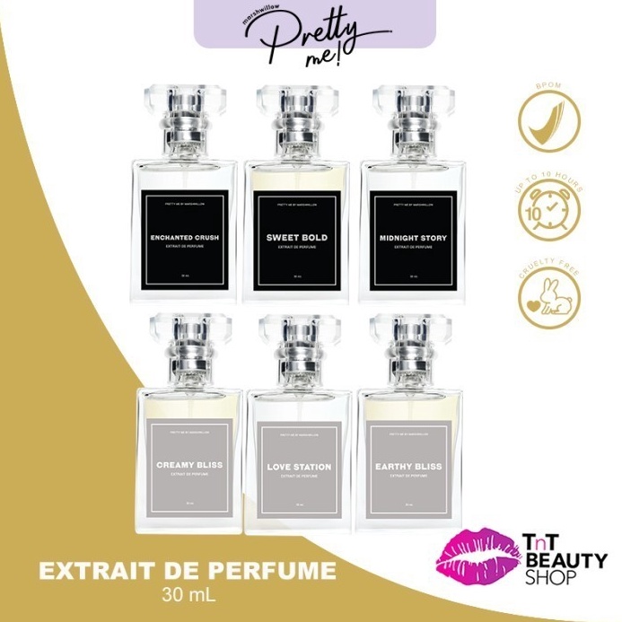 Jual KILAT Marshwillow Pretty Me Extrait De Perfume 3ml By Natasha ...
