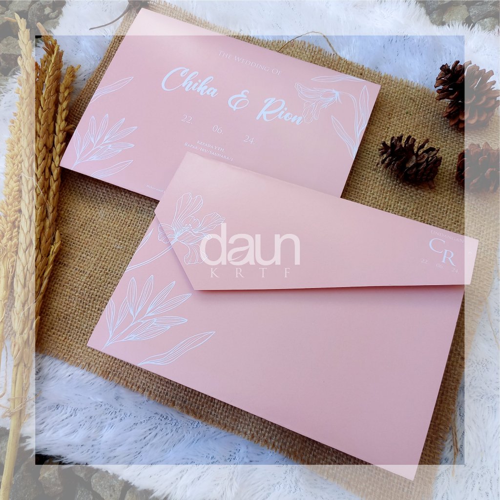 Jual UNDANGAN PERNIKAHAN SEMI AMPLOP BAHAN TEBAL DAN GLOSSY | Shopee ...