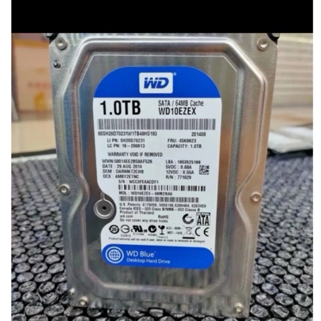 Jual HDD 1 TB FOR PC/CCTV MERK CAMPUR WD BLUE/TOSHIBA/SEAGTE SENTINEL ...