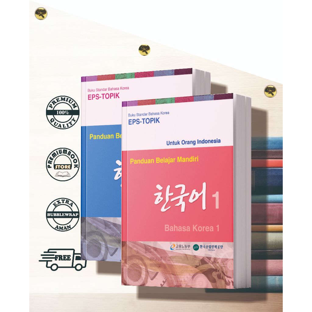 Jual EPS TOPIK 1&2 Buku Standar Bahasa Korea untuk Orang Indonesia | Belajar Bahasa Korea ...