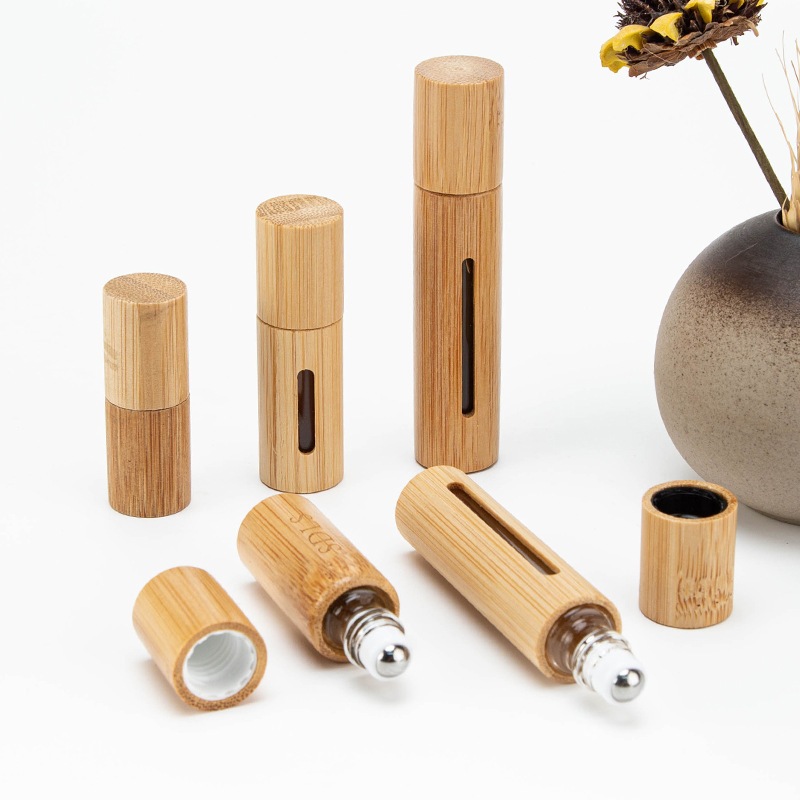 Jual Botol Roll On BAMBU - botol Parfum Roller essential oil ...