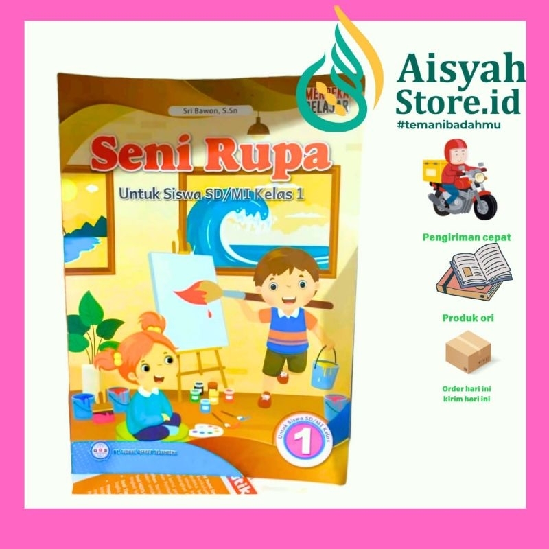 Jual Buku Seni Rupa Kelas 1 Sd Kurikulum Merdeka Untuk Siswa | Shopee ...