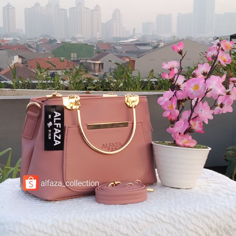 Jual ALFAZA Tas Pesta Tenteng Wanita Behel 2 Ruangukuran 21x15cm KODE X6U4 | Shopee Indonesia