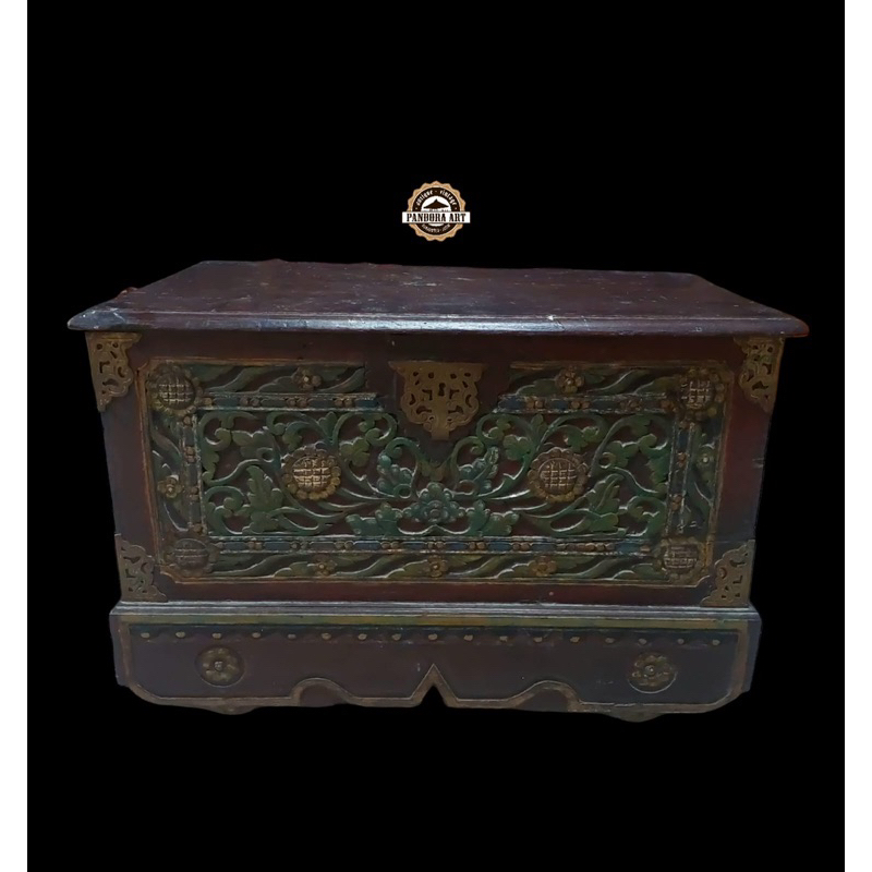 Jual Peti BERODA / GEROBOK ORI kuno kayu jati | Shopee Indonesia