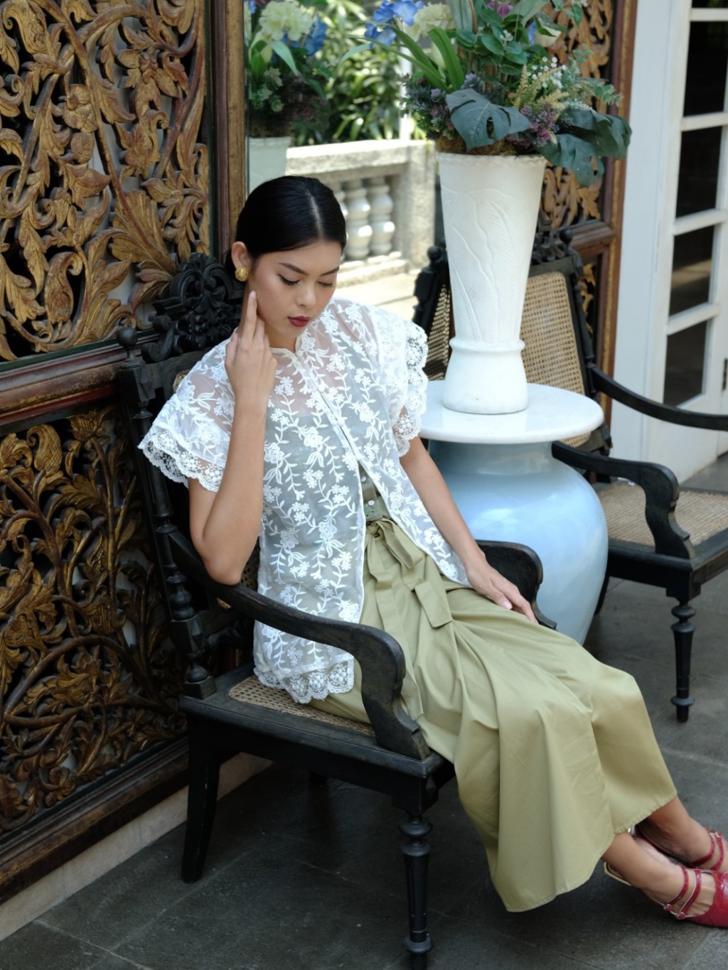 Jual JALEELA HOUSE EXCLUSIVE - KATHEA TOP - OUTER ONLY (INNER NOT ...