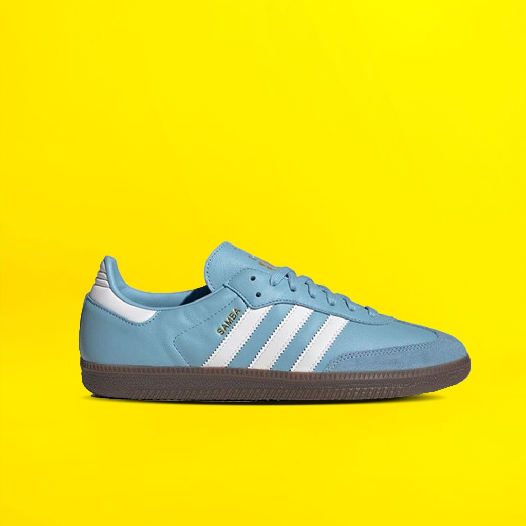 Jual Sneakers Adidas Samba Classics OG Team Argentina Clear Blue ...